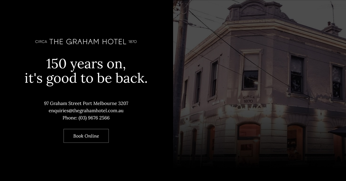 Menu - The Graham Hotel